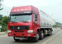 China Professional Coal Tar Oil Tank Truck , Transport Water Tanker Truck 28CBM for sale