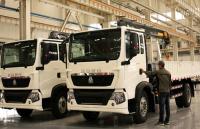 China Civil Construction Truck Mounted Crane 5 Tons HIAB 4X2 LHD with 12.5m Lifting Height and 140HP Engine for sale