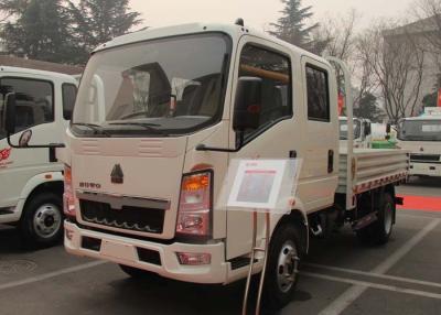 China SINOTRUK HOWO 8 Ton Light Duty Cargo Truck 116HP 4x2 Drive with 4500mm Cargo Body for sale
