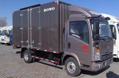 China SINOTRUK HOWO 16Tons Light Duty Box Truck | 160HP Engine | 4850×2150×2050mm Cargo Space for sale
