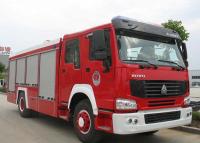 China SINOTRUK HOWO 12CBM 290HP Fire Fighting Truck with Anti-Slip Handrails for Emergency Response for sale