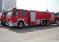 China SINOTRUK HOWO 6×4 Water Foam Pumper Fire Truck 15-20CBM 290HP for Emergency Response for sale