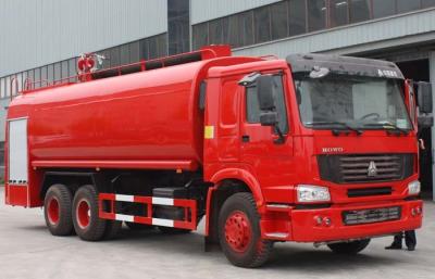 China SINOTRUK HOWO 6x4 LHD Fire Fighting Truck 15-20CBM Capacity 336HP Engine for Industrial Fire Control for sale