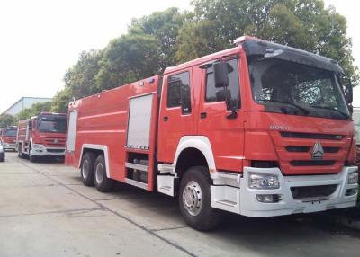 China SINOTRUK HOWO Fire Fighting Truck 15-20CBM Water Tank 336HP Engine for Emergency Response for sale