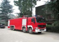 China SINOTRUK HOWO 25CBM 12-Wheel Fire Fighting Truck with 336HP Engine and 95km/h Speed for sale