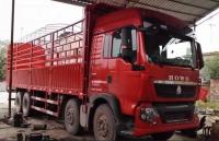 China Warehouse Type Cargo Stake Truck SINOTRUK HOWO 8X4 LHD Euro2 336HP for sale