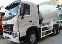 China Truck Mounted Concrete Mixer A7 10CBM 371HP LHD 6X4 Drive Euro 2 for sale