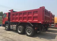 China 40 Tons Euro II Tipper Dump Truck 10 - 25CBM Diesel Engine Low Fuel Consumption for sale