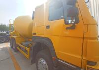 China 6x4 LHD Drive Type SINOTRUK HOWO Concrete Mixer Truck 371HP for sale
