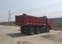 China 30 - 40 Tons Ten Wheel Tipper Dump Truck 10-25CBM Front Lifting Hydraulic Cylinder for sale