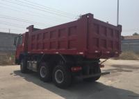 China 30 - 40 Tons Ten Wheel Tipper Dump Truck 10-25CBM Front Lifting Hydraulic Cylinder for sale