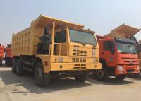 China Mining Industry Tipper Dump Truck 6X4 LHD Euro 2 70 Tons BV / IFA Certification for sale
