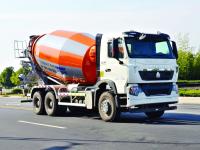 China SINOTRUK HOWO 10CBM Concrete Mixer Truck with Pump - 6×4 Drive, 290HP Engine for Industrial Construction for sale
