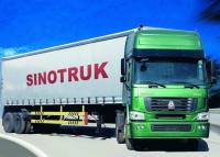 China High Performance Tractor Head Trucks , 266-420hp Sinitruk Tractor Trailer Truck for sale