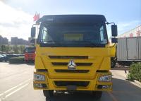 China Lhd Yellow Sinotruk Howo 6x4 Dump Truck 371hp Heavy Duty for sale