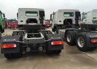 China Howo Tractor Trailer Truck LHD 10 Wheels HW 79 High Roof Cab Two Berths 102 km / h for sale