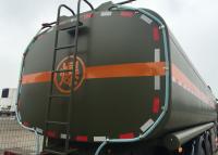 China 35 CBM 8×4 LHD Euro 2 336 HP Crude Oil Storage Tanker Truck with ISO Certification for sale