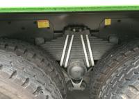 China HOWO A7 30 - 40 Tons Tipper Dump Truck RHD 6X4 Air Suspension Lemon Green Color for sale