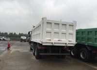 China White Color Sinotruk Howo Dump Truck High Fuel Efficiency 30 - 40 Tons For Mining for sale