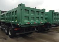 China LHD 371HP Sinotruk Howo Dump Truck Tipper Dump Truck 6200 * 2300 * 1600mm Cargo Body for sale