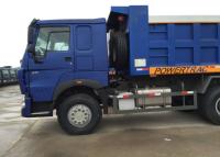 China Euro 2 Standard 10 Wheels Tipper Dump Truck 30 - 40 Tons For Loading Sand / Stones for sale