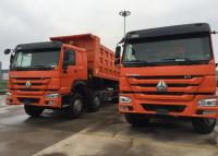 China Low Fuel Consumption Efficient Tipper Dump Truck 371HP 8x4 RHD SINOTRUK HOWO for sale