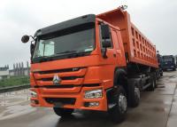 China Low Fuel Consumption Efficient Tipper Dump Truck 371HP 8x4 RHD SINOTRUK HOWO for sale