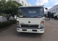 China White Tipper Dump Truck , Howo Tipper Truck Right Hand Drive for sale