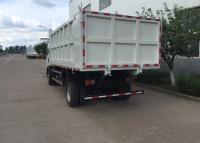 China White Tipper Dump Truck , Howo Tipper Truck Right Hand Drive for sale