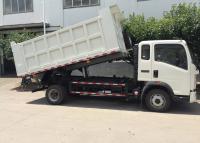 China White Tipper Dump Truck , Howo Tipper Truck Right Hand Drive for sale