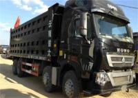 China SINOTRUK HOWO T7H Dump Truck German Man Engine 12 Wheels 360HP LHD For Mining Area for sale