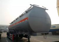 China SINOTRUK 3 Axles Fuel Semi Trailer Truck Tri - Axle Tank Capacity 40 - 60 CBM for sale