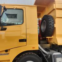 China Euro 2 HOWO Yellow King Mine Dump Truck 30 Tons Loading for sale