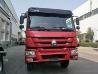 China Red HOWO SINOTRUK Dump Truck 10 - 25 Cubic Meter Load 25 - 40t ZZ3257N3847A for sale