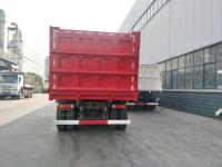 China Red HOWO SINOTRUK Dump Truck 10 - 25 Cubic Meter Load 25 - 40t ZZ3257N3847A for sale