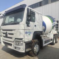 China SINOTRUK WHITE HOWO 371HP Concrete Mixer Truck LHD for sale