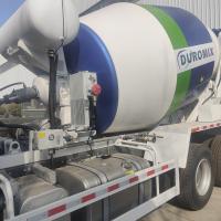 China SINOTRUK WHITE HOWO 371HP Concrete Mixer Truck LHD for sale