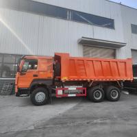 China SINOTRUK ORANGE HOWO 371HP 6x4 TIPPER DUMP TRUCK 30T Loading for sale
