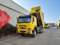 China High Horsepower 400HP HOWO Tipper Dump Truck LHD 6x4 10wheels for sale