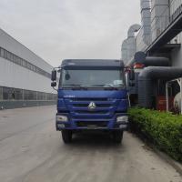 China SINOTRUK BLUE HOWO 400HP 8×4 TIPPER DUMP TRUCK LHD for sale