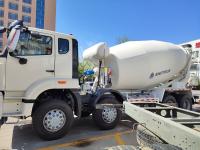 China RHD 6×4 10wheels White Concrete Mixer Truck Euro 2 for sale