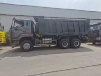 China Black SINOTRUK HOWO Tipper Dump Truck LHD 6X4 371HP New Howo E7 Cab for sale