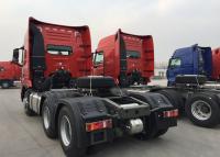 China Tow Tractor Trailer Truck LHD 6x4 371HP Flat Roof Cabin SINOTRUK HOWO Truck for sale