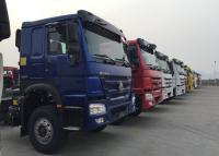 China HOWO Drawing Head Tractor Truck LHD 6x4 371HP Single Berth Cabin Air Suspension for sale
