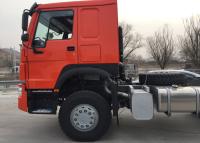 China HOWO Drawing Head Tractor Truck LHD 6x4 371HP Single Berth Cabin Air Suspension for sale