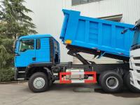 China Blue LHD 6×4 10 wheels HOWO Tipper Dump Truck High Horsepower 371HP for sale