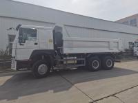 China SINOTRUK HOWO 6x4 400HP U Type White Dump Truck For Mining Using RHD for sale