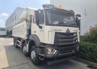 China Sinotruk Howo Tipper Dump Truck Brand New 380Hp Rhd 12Wheels  8 × 4 for sale