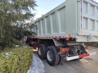 China RHD 6×6 10wheels  White HOWO Tipper Truck Full Drive High Horsepower 380HP for sale