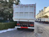 China RHD 6×6 10wheels  White HOWO Tipper Truck Full Drive High Horsepower 380HP for sale